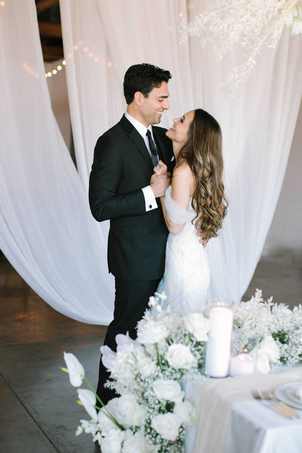 White Flowers Wedding Color Palette - arraydesignaz.com