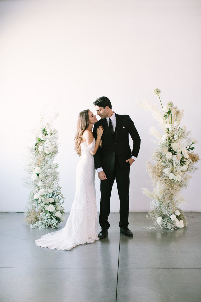 White Flowers Wedding Color Palette - arraydesignaz.com