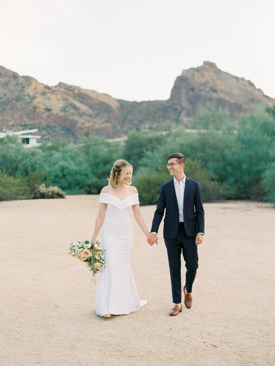 Joyful Wedding of Peach and Pink - arraydesignaz.com