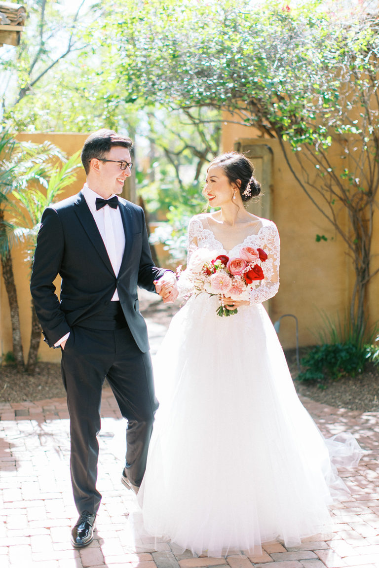 Romantic Red and Pink Spring Wedding - arraydesignaz.com