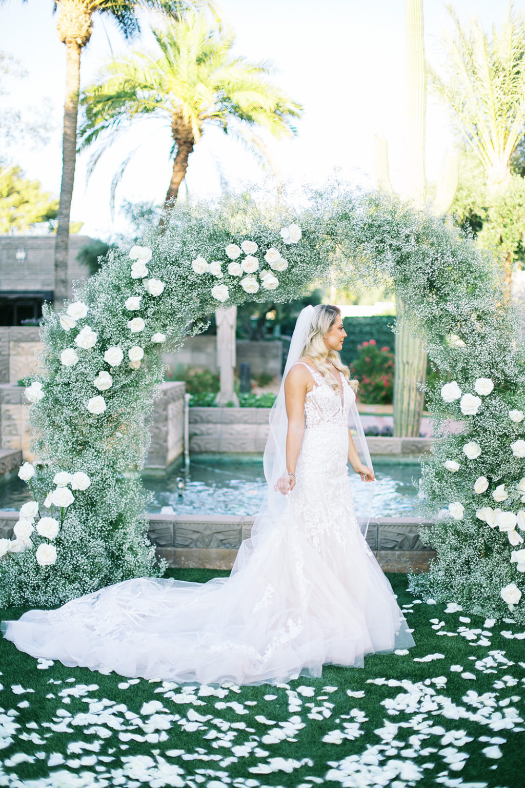 Arizona Biltmore Black and White Wedding - arraydesignaz.com
