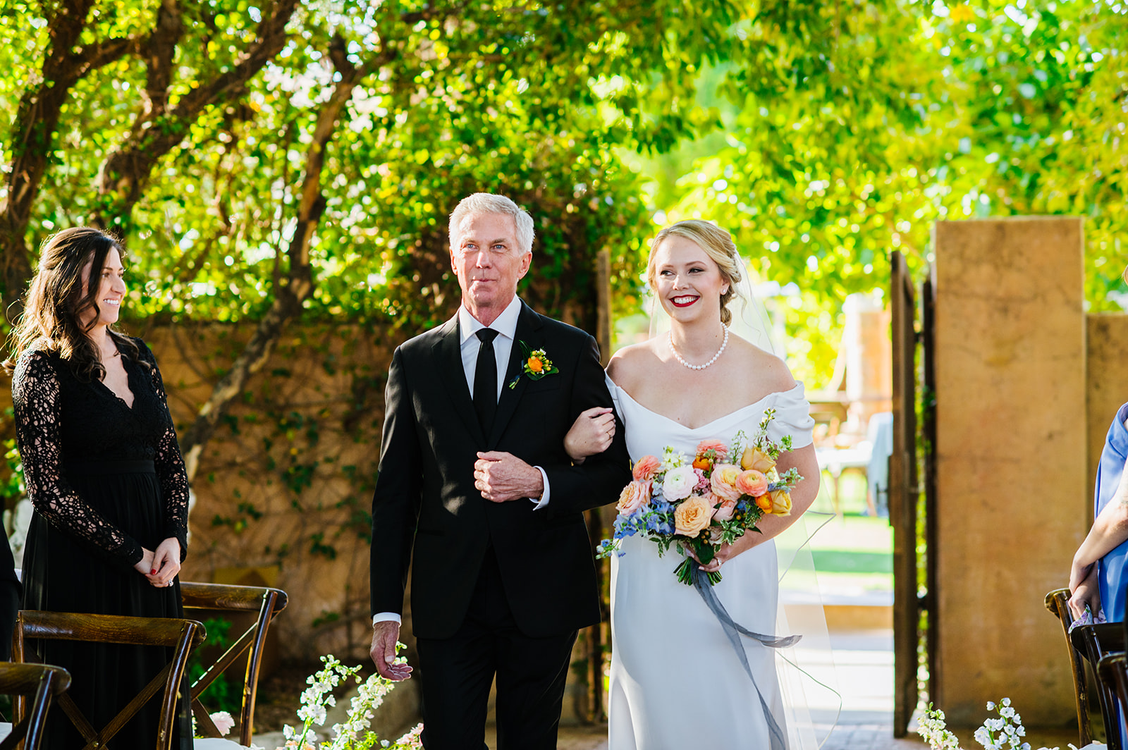 Warm Colors Fall Wedding at Royal Palms - arraydesignaz.com