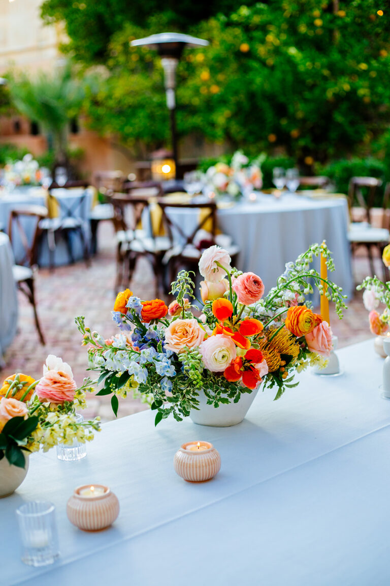 Warm Colors Fall Wedding at Royal Palms - arraydesignaz.com