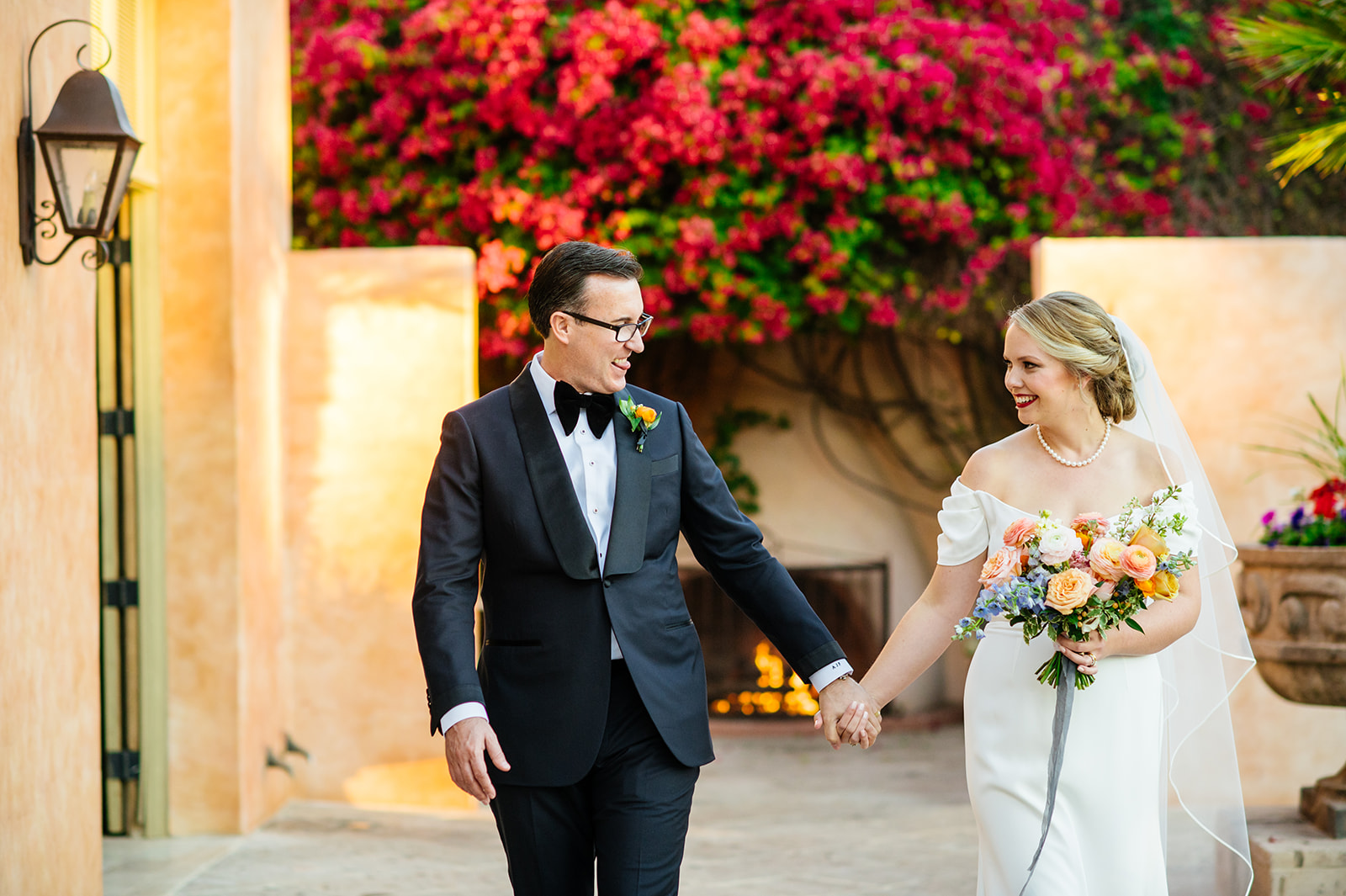 Warm Colors Fall Wedding at Royal Palms - arraydesignaz.com