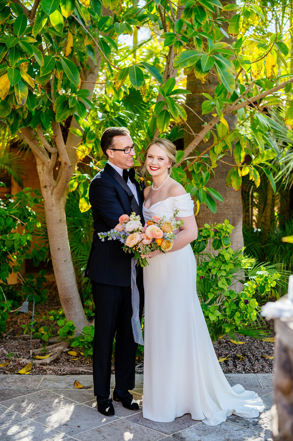 Warm Colors Fall Wedding at Royal Palms - arraydesignaz.com