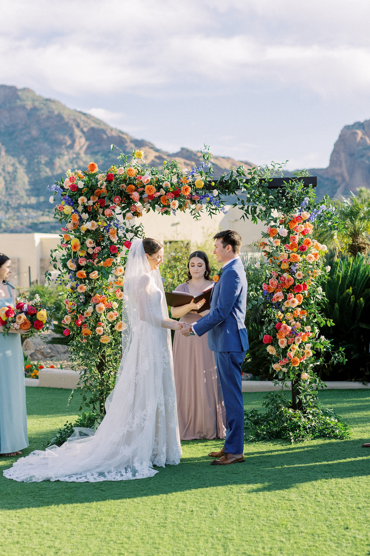 A Vibrant Spring Wedding at Camelback Inn - arraydesignaz.com