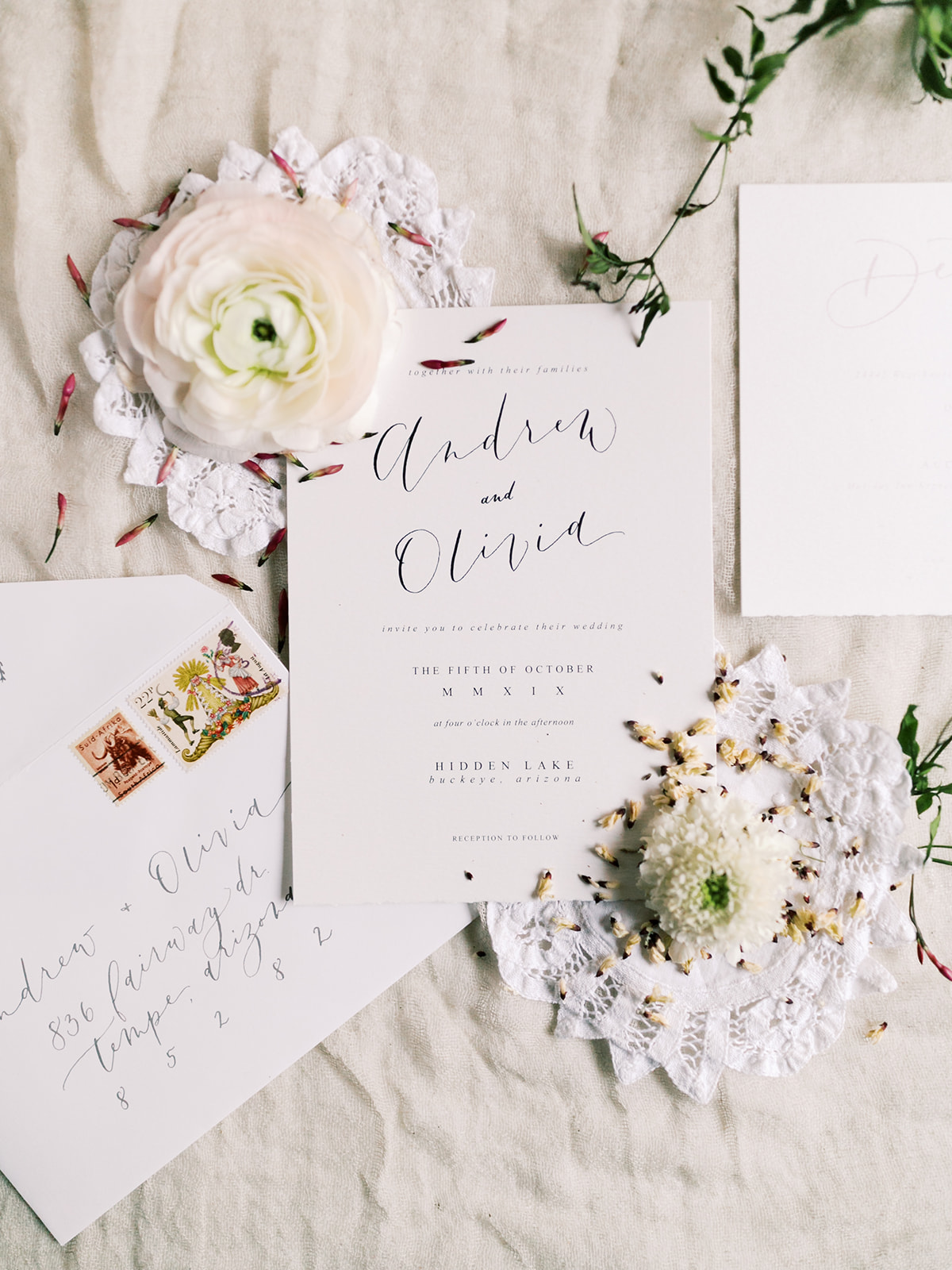Arizona Styled Shoot Wedding at Hidden Lake - arraydesignaz.com