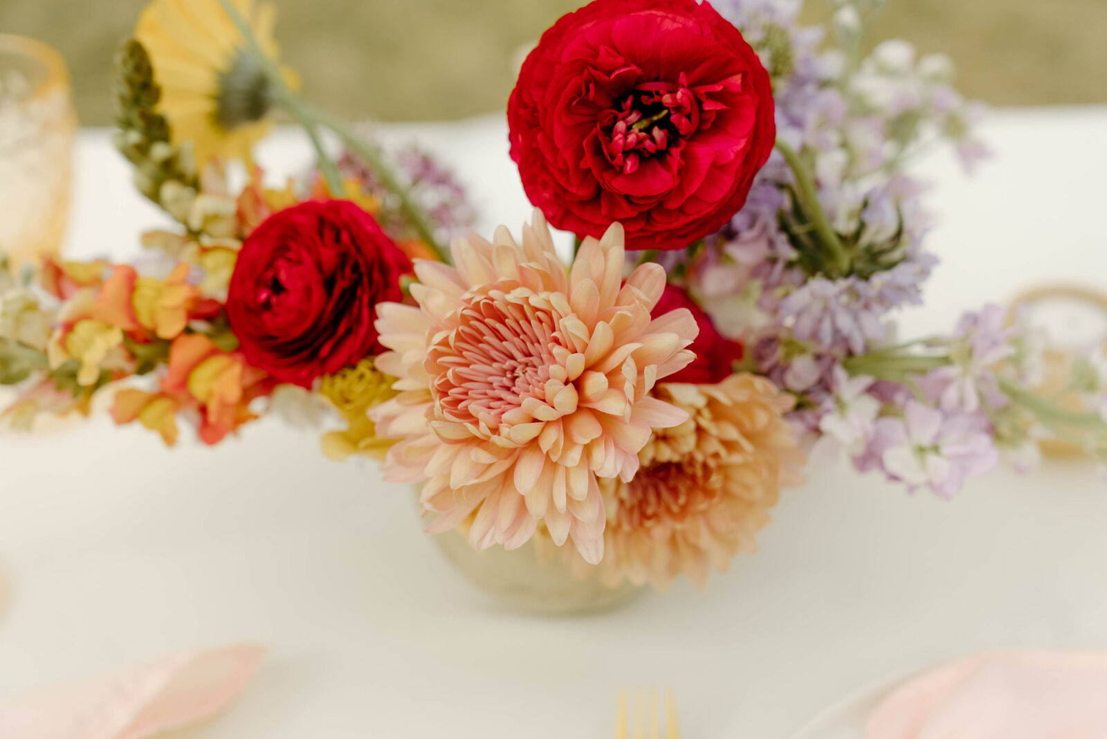 A Colorful Spring Backyard Wedding - arraydesignaz.com